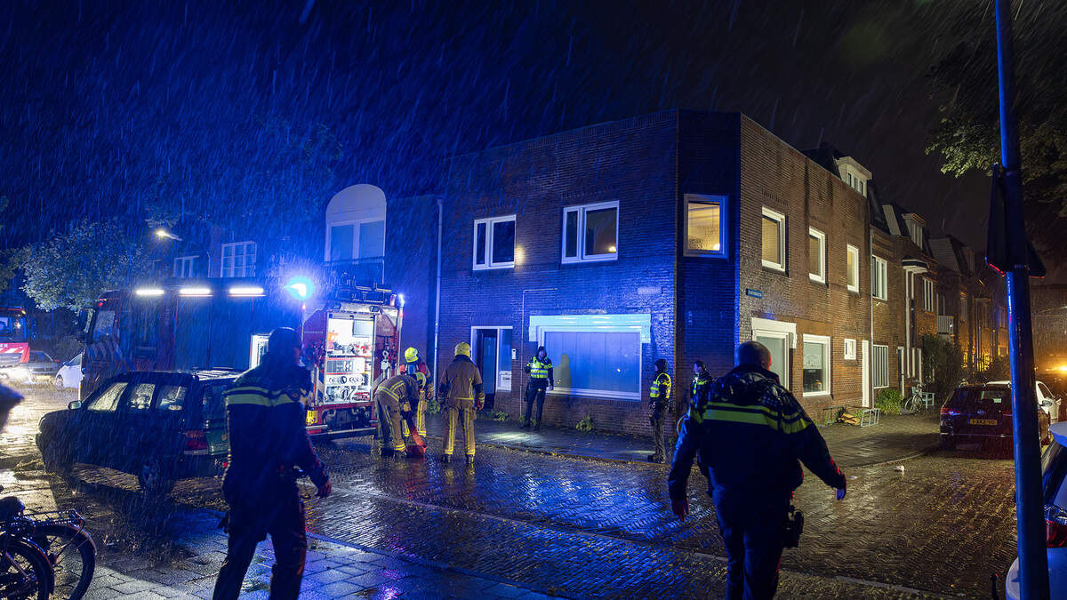 Brand in pand aan Schoterbosplein in Haarlem, bewoners tijdelijk ...