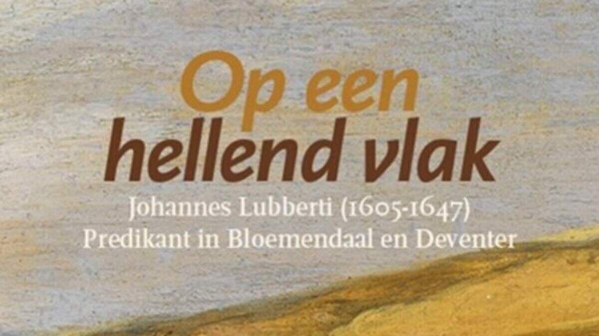 Dit weekend presentatie van boek over eerste dominee van Bloemendaal ...