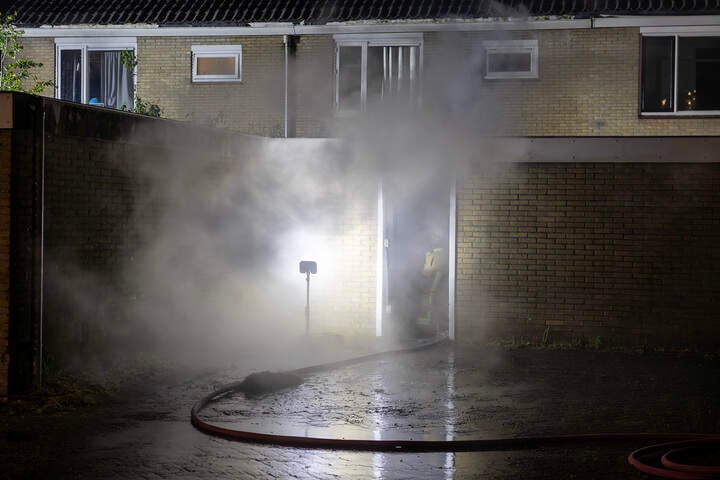 Veel rook bij brand in schuur Haarlem | Haarlems Dagblad