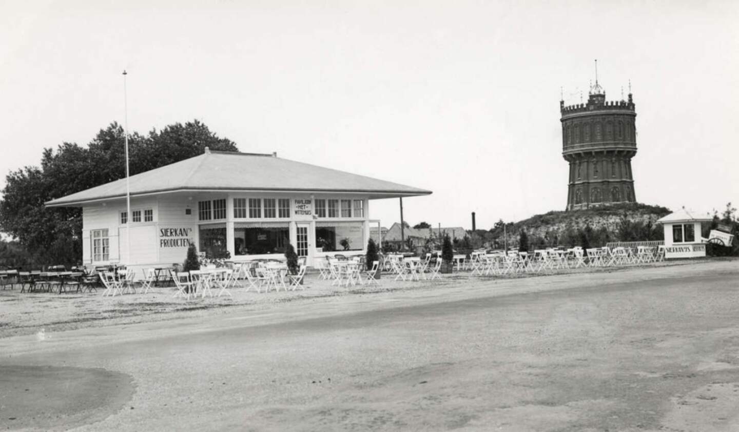 Op de plek van Paviljoen Het Witte Huis wordt al meer dan een eeuw ...